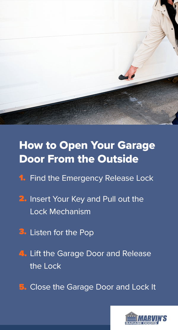 Stuck How to Manually Open Your Garage Door